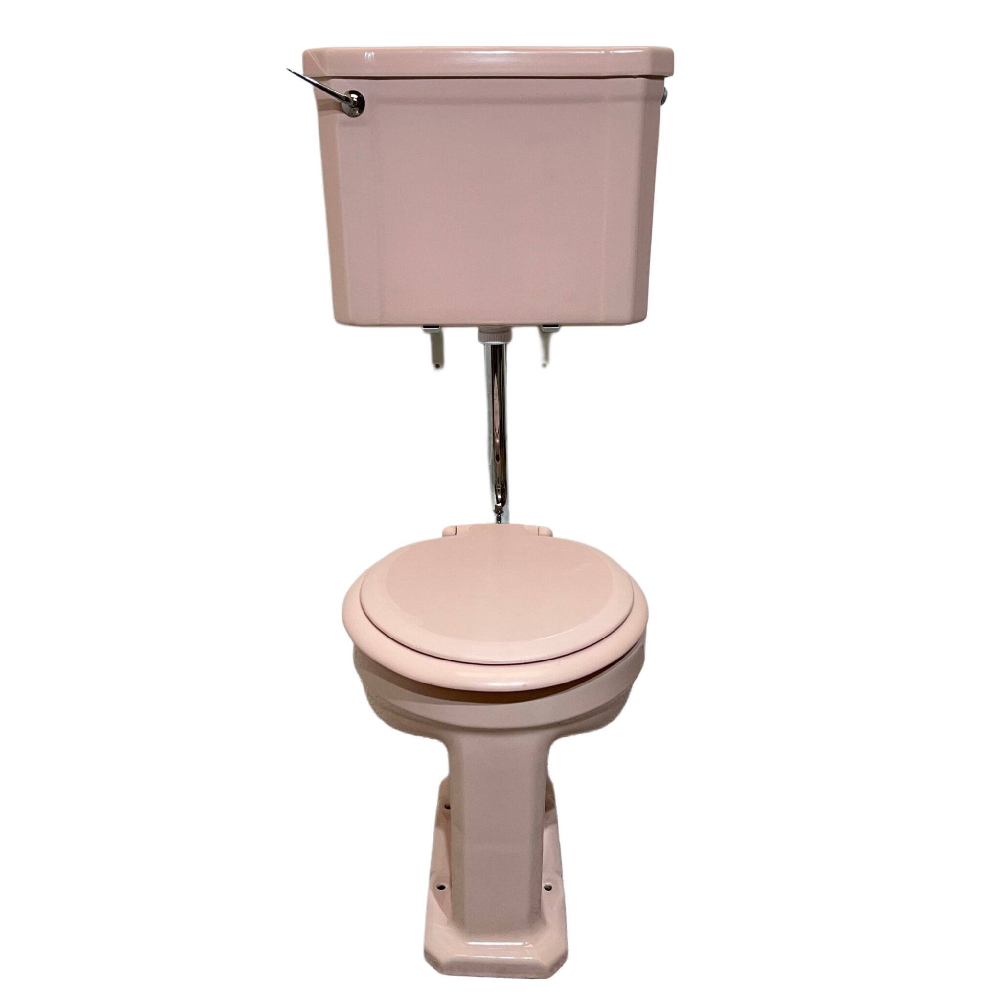 Art Deco Style "Standard" Modernus Pink Toilet - Sanitary Salvage