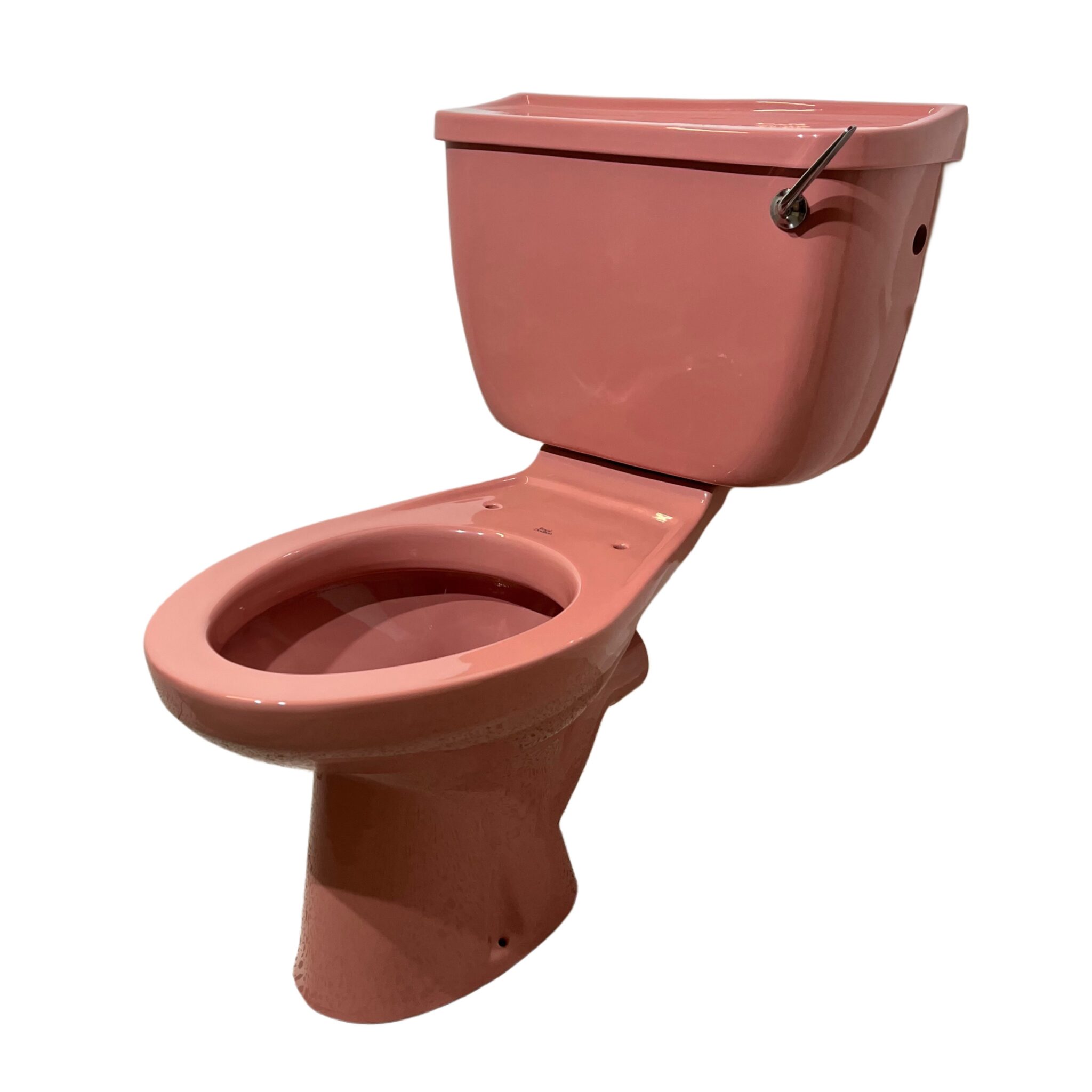 Armitage Shanks Flamingo Pink Close Coupled Kensington Toilet ...