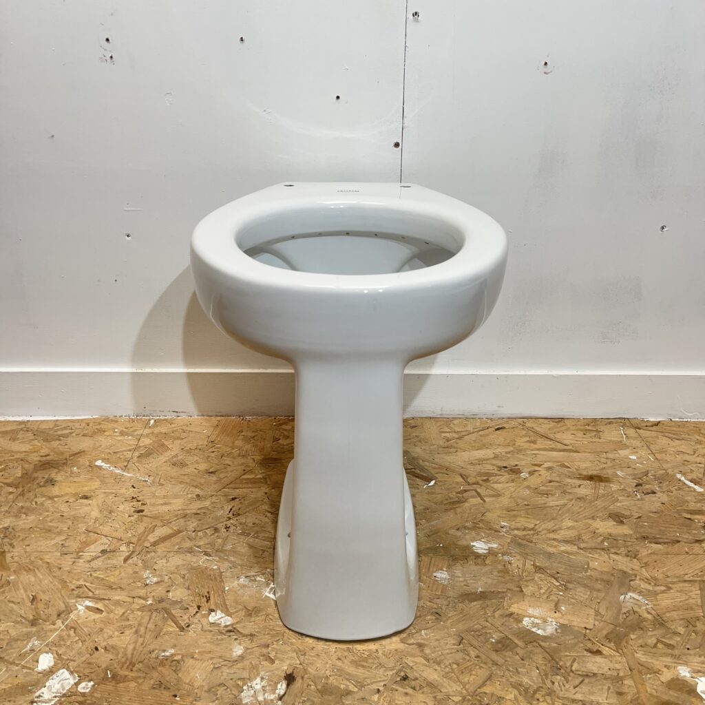 Mid Century Twyfords Syphonic Toilet Pan White - Sanitary Salvage